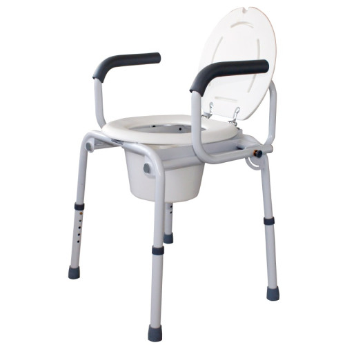 Drop Arm Commode-toilet aid